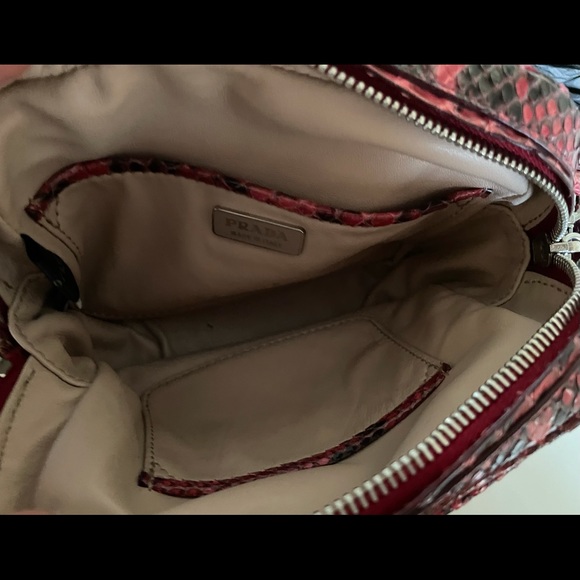 Prada | Bags | Prada Snakeskin Crossbody Bag | Poshmark